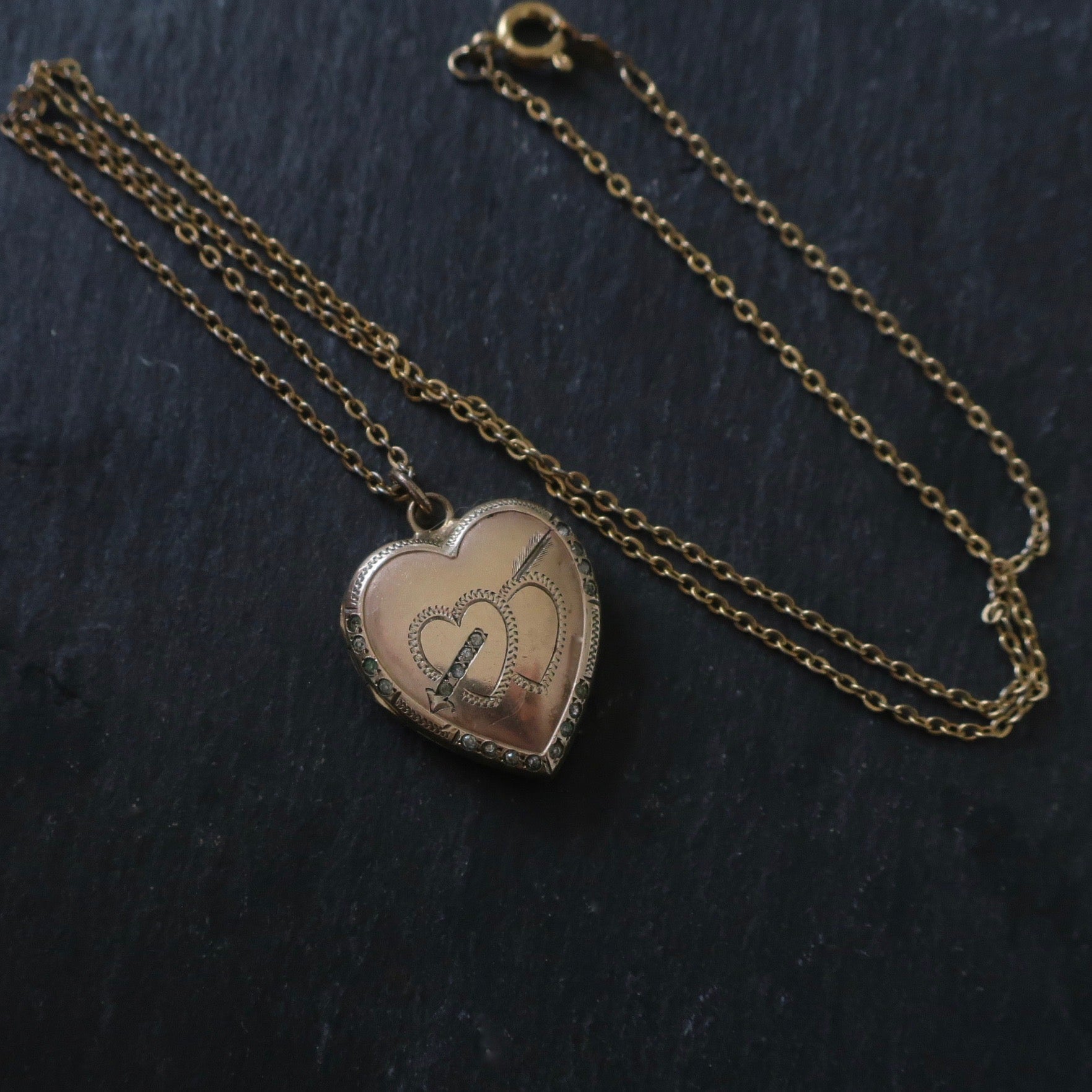 Vintage Gold Filled Heart Locket – PHYLA VINTAGE